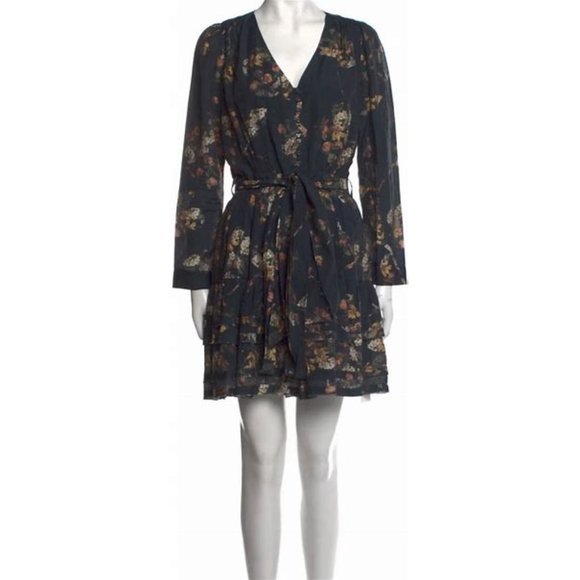 Secret Mission | Dresses | Nwt Secret Mission Black Sandie Floral Long ...